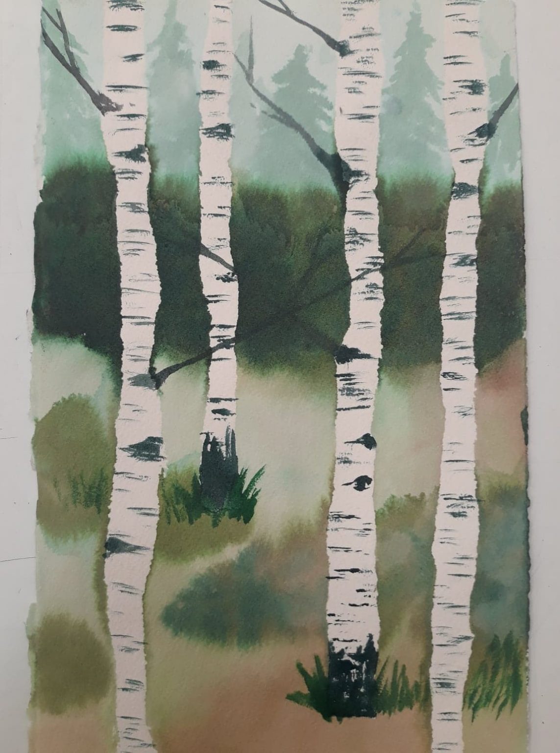 Kids’ Art Class : Watercolor Aspen Trees – Kittle’s Fine Art & Supply ...