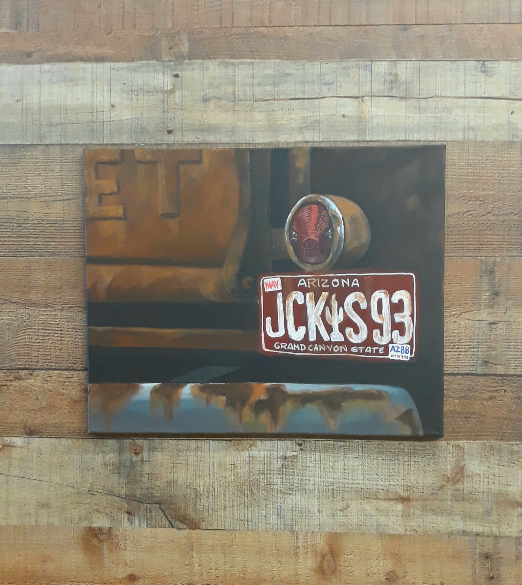 Paint and Sip Class: “Custom License Plate” Sept 1st – Kittle’s Fine ...